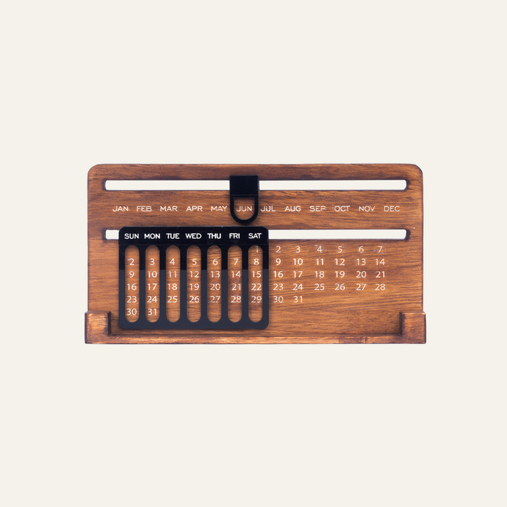 Perpetual Calendar - Desk Calendar for Timeless Planning. – Lattice Lane