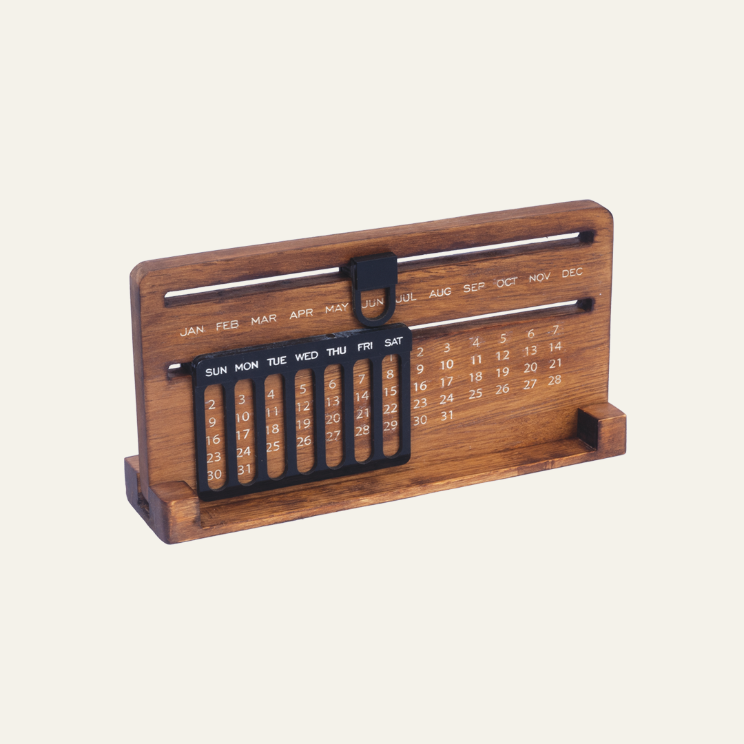 Perpetual Calendar - Desk Calendar for Timeless Planning. – Lattice Lane